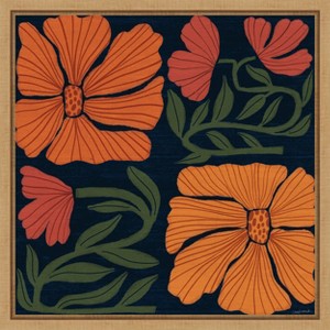 Amanti Art Modern Blooms III by Cheryl Warrick Canvas Wall Art Print ...