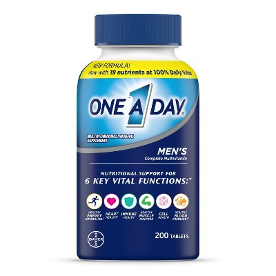 One A Day For Men Multivitamin Dietary Supplement Tablets : Target