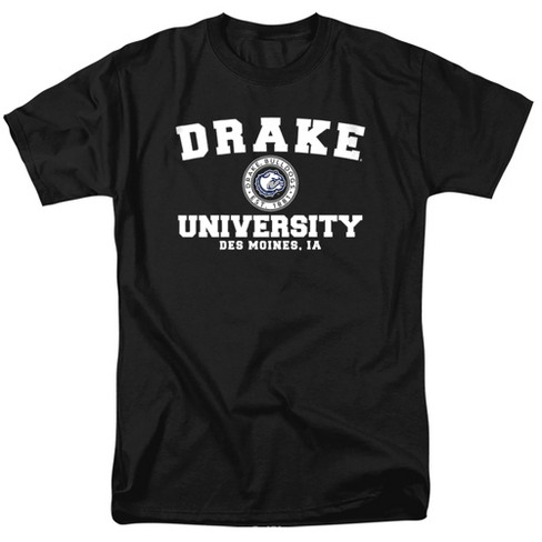 Campus Lab Drake University Official Circle Logo Adult T-shirt : Target