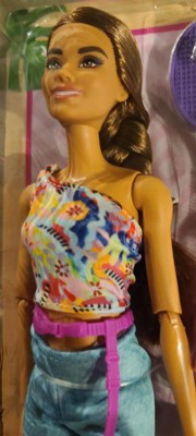 Barbie Wellness Workout Outfit Roller Skates And Tennis With Puppy : Target