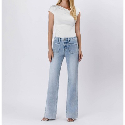 Women's High Rise Trouser Jean - Lovervet 29 : Target