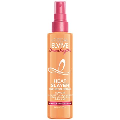 L'oreal Paris Elvive Dream Lengths Heat Slayer Pre-iron Leave-in Spray ...