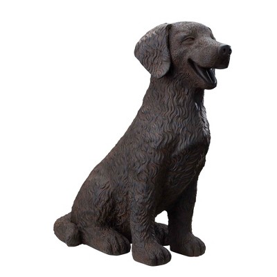 14.5"H Golden Retriever Statuary in Brown Finish - Southern Patio : Target