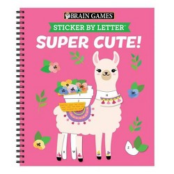 Brain Games - Sticker By Letter: Playful Pets (sticker Puzzles - Kids ...