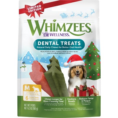 Whimzees By Wellness Occupy Vegetable Flavor Dog Treat - Medium - 12 ...