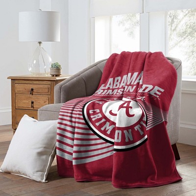 Sweet Home Collection Ncaa Alabama Crimson Tide 60" X 80" Raschel Throw ...