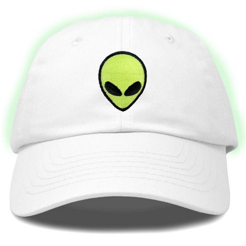Dalix Alien Embroidered Ufo Dad Hat Cotton Baseball Cap Adjustable Mens ...