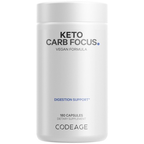 Codeage Keto Carb Focus - White Kidney Bean, Green Tea & Cinnamon Bark ...