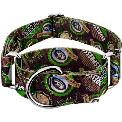 Country Brook Petz 1 1/2 Inch Barista Martingale Dog Collar Limited ...