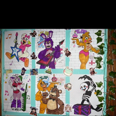 Official Five Nights At Freddy's Coloring Book - By Scott Cawthon ...