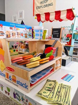 Melissa & Doug Slice & Stack Sandwich Counter : Target