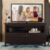 Yaheetech High Quality Tv Stand Large Display Tv Cabinet Shelf W/2 ...
