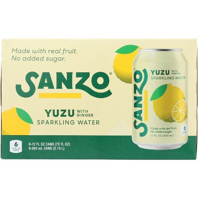 Yuzu Mandarin Sparkling Water - 8pk/12 Fl Oz Cans - Good & Gather™ : Target