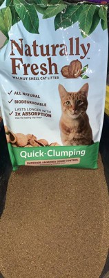 Naturally Fresh Quick Clumping Cat Litter - 26.25lbs : Target
