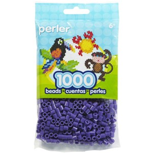 Perler Beads Fuse Beads for Crafts, 1000pcs, Purple : Target