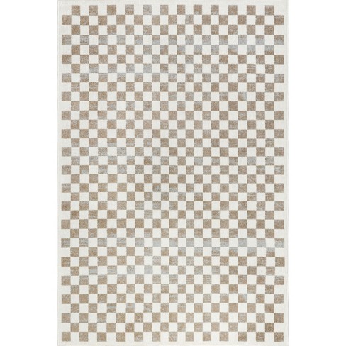 Nuloom Lulie Checkered Machine Washable Area Rug : Target
