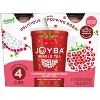 Joyba Raspberry Dragon Fruit Black Bubble Tea - 4pk/12 Fl Oz Cups : Target