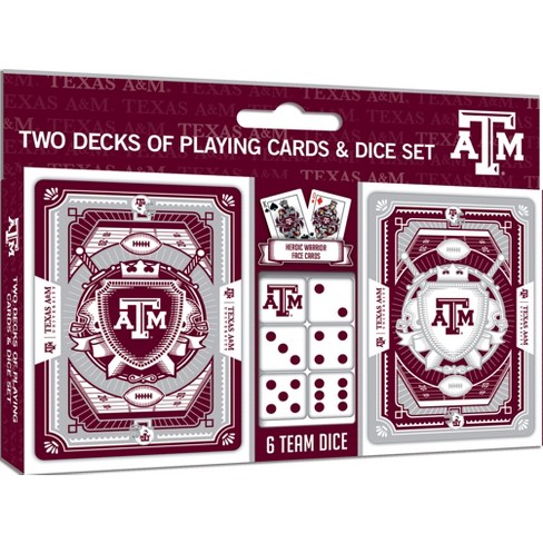 Masterpieces Officially Licensed Ncaa Texas A&m Aggies 2-pack Playing ...