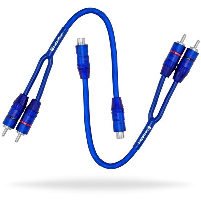 Rca Coaxial Splitter (2-way) In Gold : Target