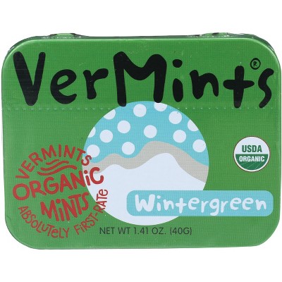 Vermints All Natural Breath Mints - Wintergreen : Target