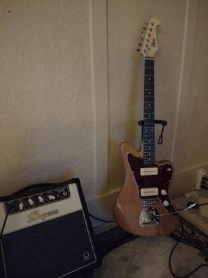 Monoprice Offset Os40 Dlx Plus Alder Electric Guitar With Gig Bag ...