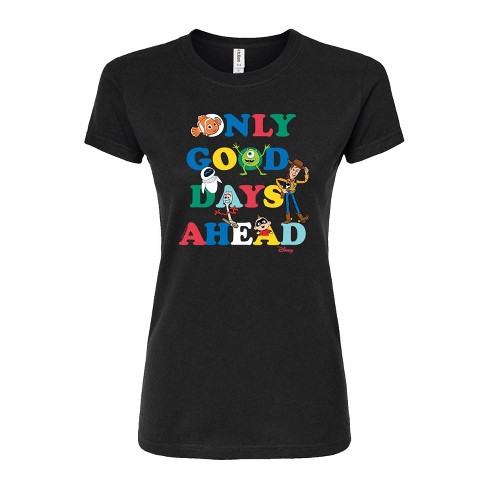 Women's - Disney - Only Good Days Ahead Juniors Fitted Graphic T-shirt ...