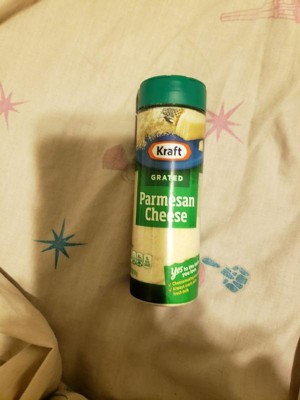 Kraft 100% Grated Parmesan Cheese 8oz : Target