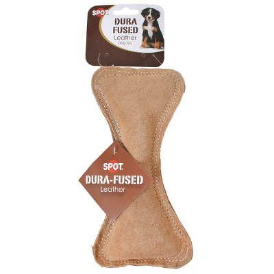 Spot Dura-fused Leather Bone Dog Toy - 9" : Target