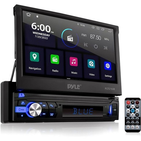 Pyle 7" Motorized Touchscreen Bluetooth Stereo Receiver With Cd/dvd ...