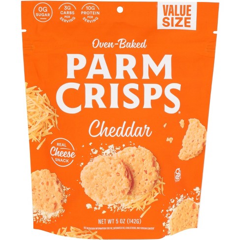 Parm Crisps Crisps Cheddar - Case Of 12 - 5 Oz : Target
