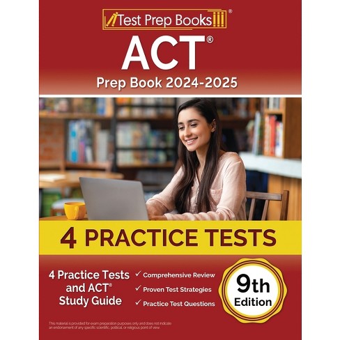 Act Prep Book 2024-2025 - By Lydia Morrison (paperback) : Target