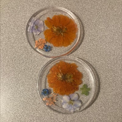 Pressed Flowers Resin Coaster Diy Art Kit - Mondo Llama™ : Target