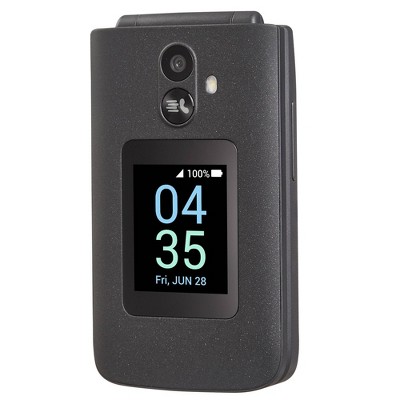 Tracfone TCL Go Flip 1-Year Service - Gray : Target