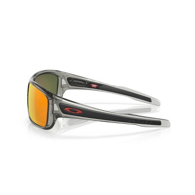 Oakley Turbine OO9263 65mm Men's Rectangle Sunglasses Polarized Ruby ...
