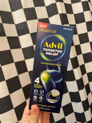 Advil Targeted Relief Pain Relieving Cream With Massage Applicator - 2 ...