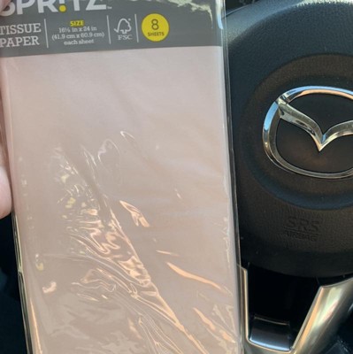 8ct Pegged Tissue Papers Blush Pink - Spritz™ : Target