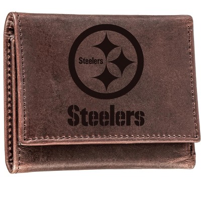 Evergreen Pittsburgh Steelers Tri-fold Wallet, Brown : Target