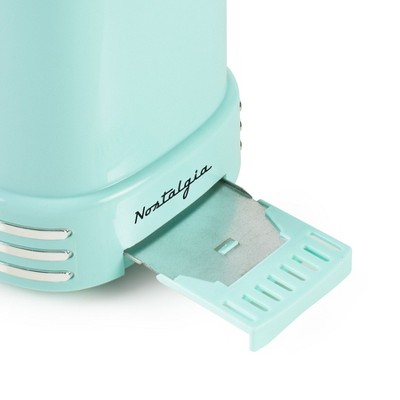 Nostalgia Nrtos2aq Retro 2-slice Bagel Toaster, Aqua : Target
