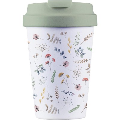 Plant-based Sustainable Deluxe Cup, Reusable Coffee Mug With Resealable ...