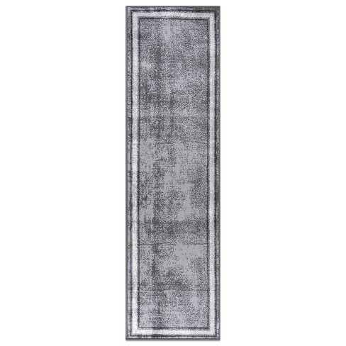 World Rug Gallery Contemporary Distressed Bordered Area Rug : Target