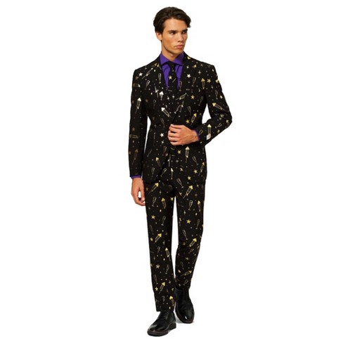 Opposuits Men's Christmas Suit - Fancy Fireworks - Multicolor : Target