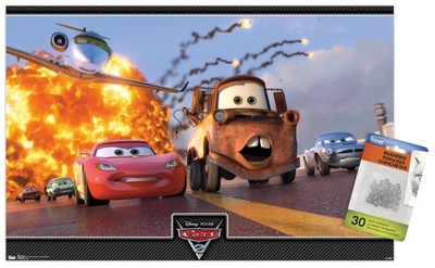 Trends International Disney Pixar Cars - Group Unframed Wall Poster ...