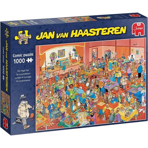 Jumbo Toys 1,000 Piece Jigsaw Puzzle - The Magic Fair - 27" X 19" : Target
