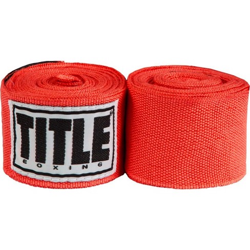 Title Boxing 180" Semi Elastic Mexican Handwraps - Red : Target