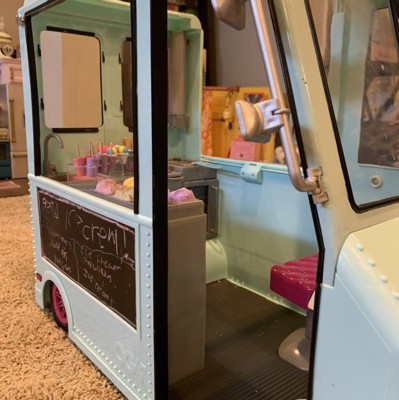 Our Generation Sweet Stop Ice Cream Truck With Electronics For 18 ...
