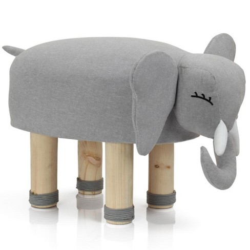 Lincove Kids Decorative Stool - Eddie Elephant Stool - Perfect For ...
