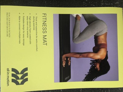 Vinyl Fitness Mat - All In Motion™ : Target