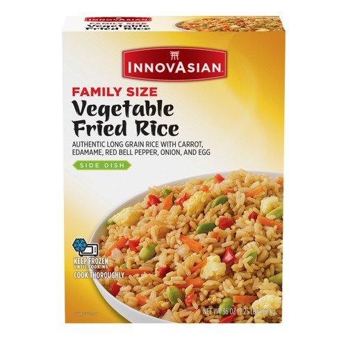 Innovasian Frozen Family Size Vegetable Fried Rice - 36oz : Target