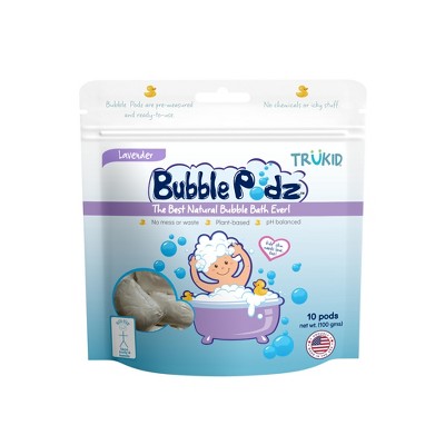Trukid Bubble Podz Bubble Bath Lavender (10 Count) : Target