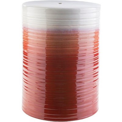 Mark & Day Rottenmann 18"H x 13"W x 13"D Indoor / Outdoor Dark Red ...